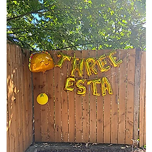 LaVenty Mexican Third Birthday Decoration Three Esta Decorations Three-Esta Birthday Party Decorations 3rd Birthday Fiesta Party Three Year Old Fiesta Birthday Decoration