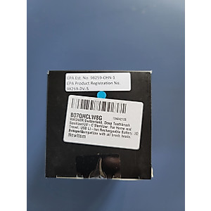 Wagner & Stern UV Toothbrush Sanitizer. Rechargeable Battery, 3D Design, Compatible with All Brush Heads.