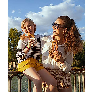 Churro Maker Kit Gun. Holds 1.5 lb of Dough + Churro Filling Piping Bag with large Needle. Includes 5 Nozzles for Churros, Gnocchi and Cookies. Fresh Churros Party. (1.5 lb Stainless Steel Barrel)