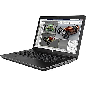 HP ZBook 17 G3 17.3 Inch Workstation Laptop, Intel Core i5-6440HQ up to 3.5GHz, 16GB DDR4 RAM, 512G SSD, NVIDIA M3000M 4GB, Webcam,Backlit Keyboard, Fingerprint, Windows 10 Pro 64 Bit (Renewed)