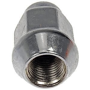 Dorman 611-122 Wheel Nut 1/2-20 Dometop - 3/4 In. Hex, 1-5/16 In. Length Compatible with Select Models, 10 Pack (OE FIX)