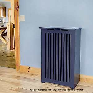 Fichman Furniture Unpainted Radiator Cover Kit, 42" L x 28" H (12" Depth)