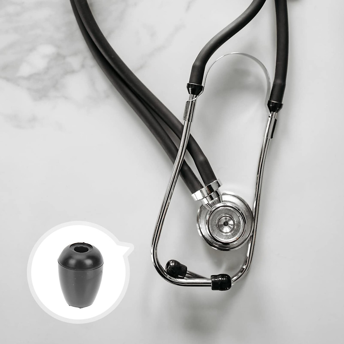 Cabilock 10 Pairs Ear Tips Replacement Silicone Soft- Sealing Earbuds Spare Parts Accessories