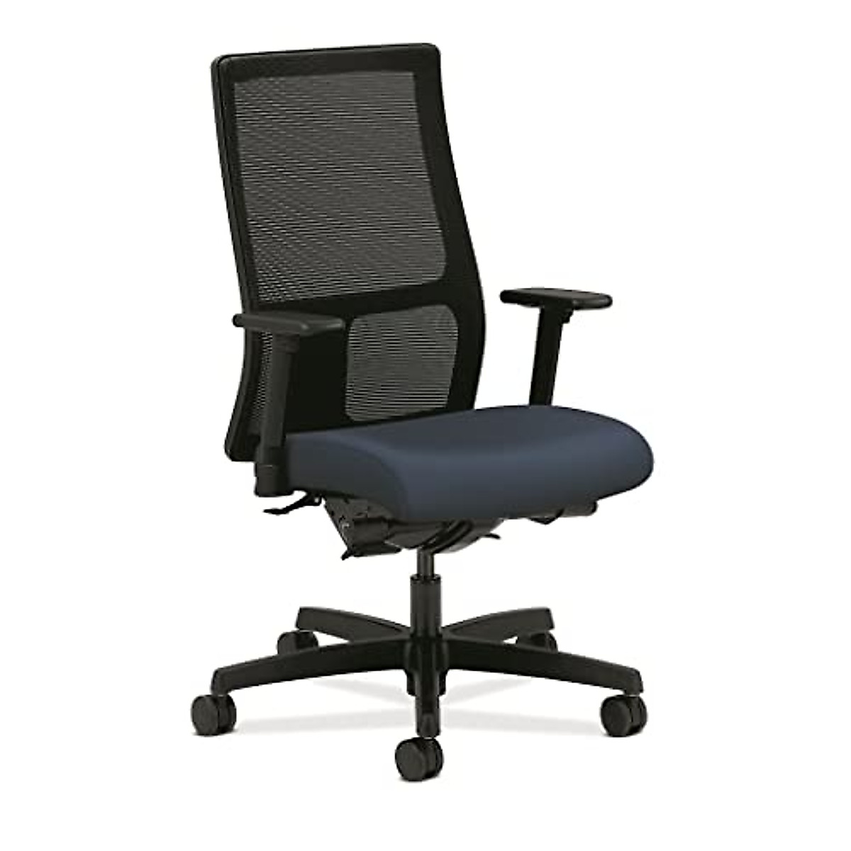 HON Ignition Series Mid-Back Work Chair - Mesh Computer Chair for Office Desk, Ocean (HIWM3)