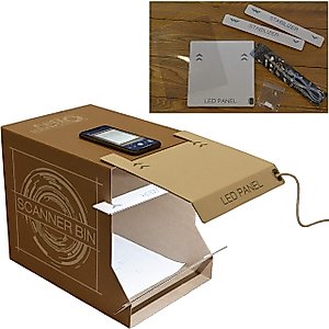 Scanner Bin - Add-on Kit (LED Attachment, stabilizer Bars, Flat Sheet, Bumpers)