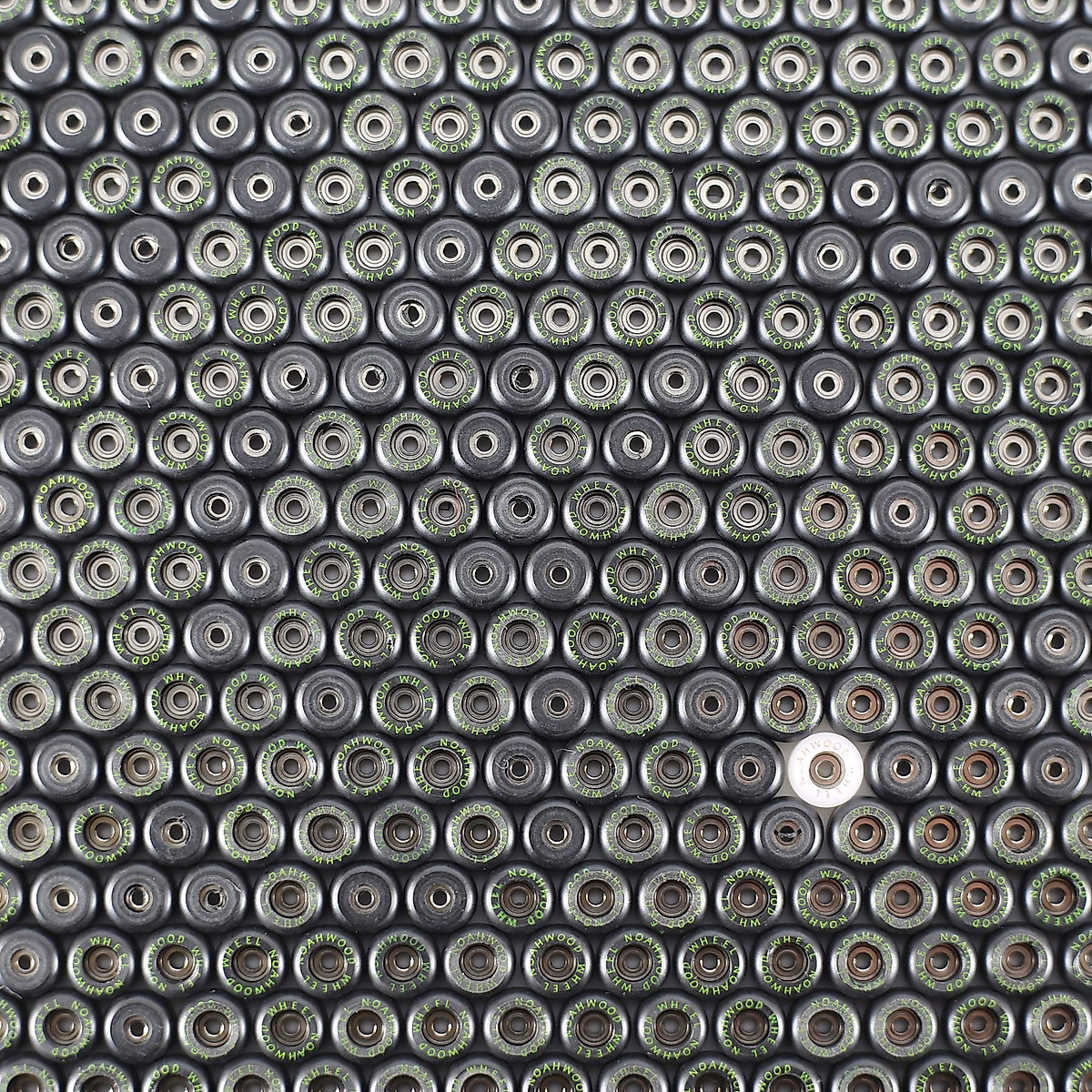 NOAHWOOD Fingerboards PRO Handmade X-Sport Wheels(No CNC)(PRO Bearing 4Pcs/Set) (White, II)