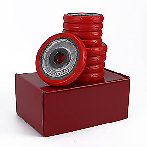 EYMPEU 12x9x4 Inches Gift Boxes Set of 20 Red Corrugated Cardboard Mailing Gift Wrap Boxes with Lids, Christmas Gift Wrapping, Small Business, Literature, Mailer