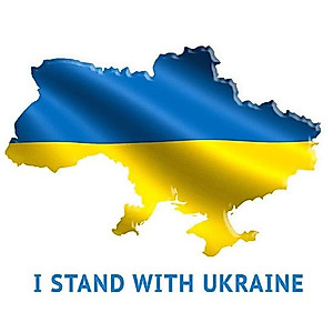 CafePress I Stand With Ukraine Flag Ukrainian Pride Nat Mugs Ceramic Coffee Mug, Tea Cup 11 oz
