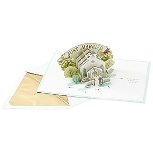 Hallmark Signature Paper Wonder Pop Up Wedding Card (Happy Wedding Day)