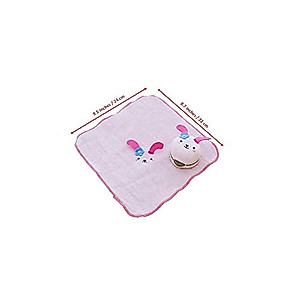 3D Colorful Towel 100% Cotton Cute Kids Washcloth Gift Set for Kids 8.7 x 9.5 inch (Chicken, Rabbit, Penguin, Panda)