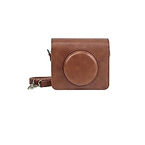 Rieibi Mini Shot 3 Retro Case, PU Leather Protective Case for Kodak Mini Shot 3 Retro C300R 2-in-1 Camera/Portable Instant Printer with Shoulder Strap