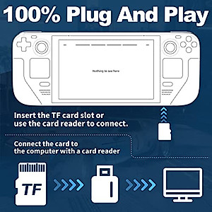 256G Retro Games Card for Steam Deck/Win 600, 43552 Retro Games and 73 Emulator Console Plug and Play, Batocera 37 Game System, DIY Your Retro Game Console (256G)