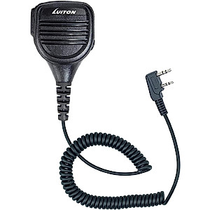 Heavy Duty Speaker Mic for BaoFeng Shoulder Microphone Speaker Compatible with BaoFeng UV-5R BF-F8HP UV-82 UV-5X3 Retevis RT22 Kenwood BTECH TYT