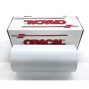 Oracal 651 Vinyl Roll 12" x 50 Yard (150 feet) (Matte White)
