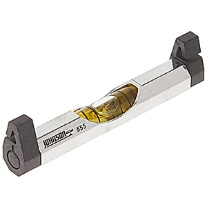 Johnson Level & Tool 555 Aluminum Line Level, 3", Silver, 1 Level