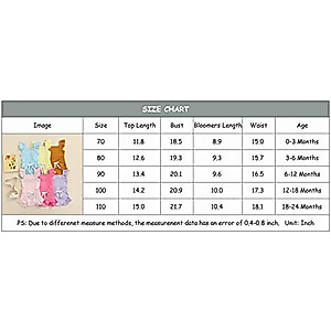 CIYCUIT Newborn Baby Girl Summer Clothes Ruffle Sleeveless Ribbed Top Bloomers Shorts Set Pink 0-3 Months