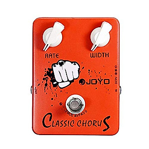 JOYO JF-08 Delay & JF-05 Chorus & JF-10 Compressor Effects for Electric Guitar Most Frequently Combination Budget Pedals in Bundle