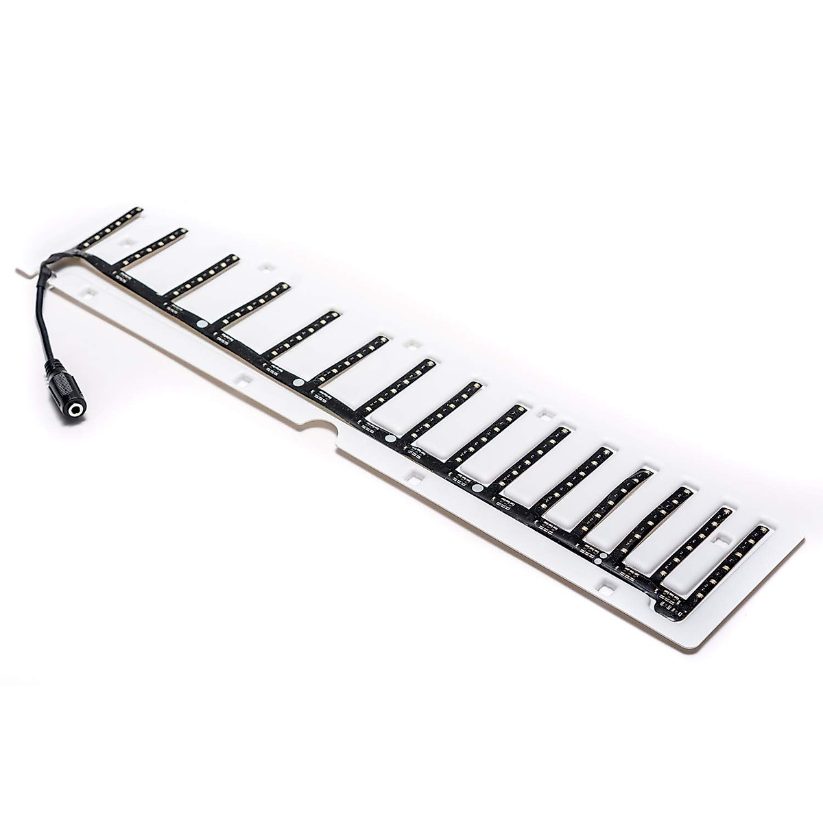 Fret Zealot LED Bass Guitar Learning Accessory - EASIEST and BEST Method to Learn To Play Bass Guitar for All Levels, Fits All FULL SIZE Bass Guitars, IOS & Android App included