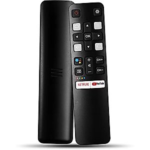 Anloti RC802V Voice Remote Control Rplacement Compatible with All TCL Android 4K UHD Smart TV