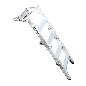 Westin 10-3000 Truck-Pal Tailgate Ladder,Silver