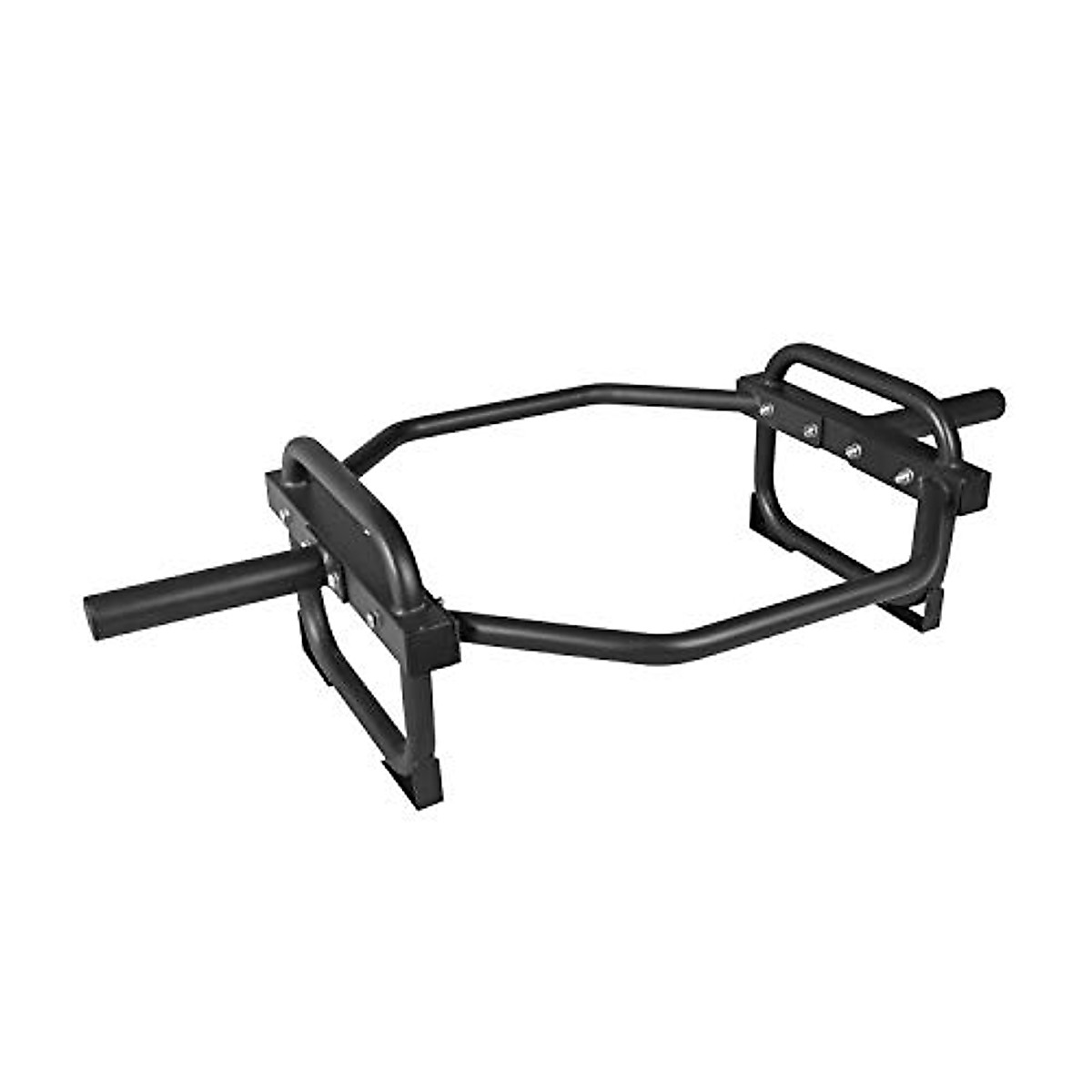 CAP Barbell Olympic Trap Bar, Hex Bar, Shrug Bar, Deadlift Bar, Black, 50 inches