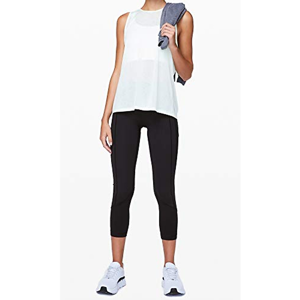 Lululemon All The Right Places Crop Yoga Pants (Black, 6)