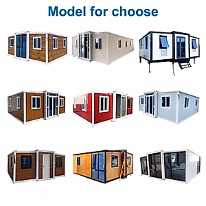 Luxury Expandable Innovation 2-Pack 20ft 40ft Prefab Flat Pack Mobile Living Container House