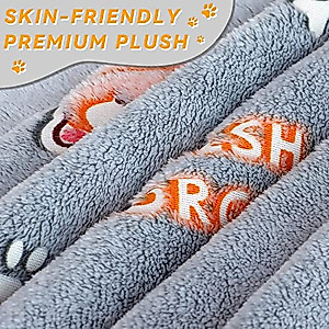 Cute Corgi Blanket Corgi Gifts for Corgi Lovers Glow in The Dark Blanket Flannel Plush Kids Blanket Corgi Stuff Decor Home Soft Flannel Blanket for Couch Sofa Christmas Birthday Gifts