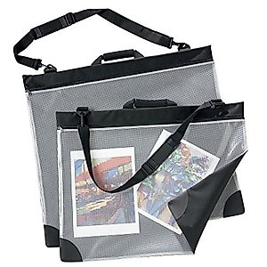 Mesh Front Portfolio Size: 24" W x 27" D