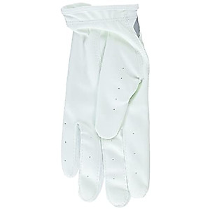 Under Armour Boys' UA Youth IsoChill Golf Gloves , White (100)/Steel , Left Hand Youth Medium