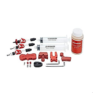 SRAM Standard Disc Brake Bleed Kit - For SRAM X0, XX, Guide, Level, Code, HydroR, and G2, with DOT Fluid