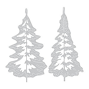 Sizzix 660978 Thinlits Die Set, Woodlands by Tim Holtz, 2/pack