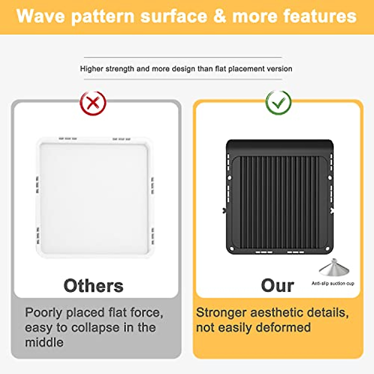 uapryti Shoe Rack Organizer - Free Standing Shoe Racks for Closets Entryway,Free Combination Shoe Storage (White+Black, 6-Tier)