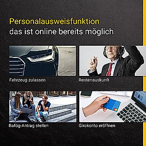 Reiner SCT cyberJack RFID Komfort Chipkartenlesergerät (USB 2.0) Schwarz