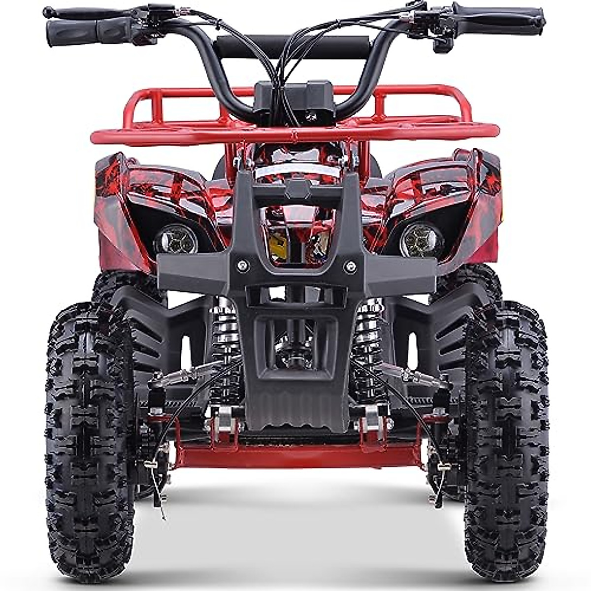 MotoTec 36v 500w Sonora Kids ATV Red Flame