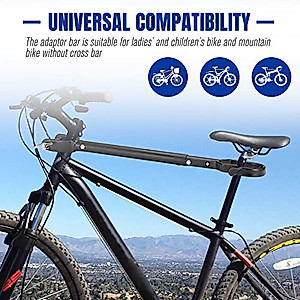 BUNKER INDUST E Bike Frame Adaptor Fits Up to 70lbs for E Bike Hitch Platform Rack