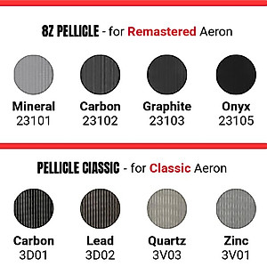 Engineered Now The Original Headrest for The Herman Miller Aeron Chair Headrest ONLY - Chair Not Included (H3 for Remastered, Mineral)