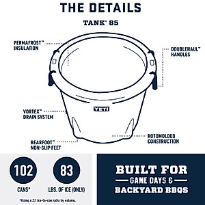 YETI Tank 85 Bucket Cooler, Desert Tan