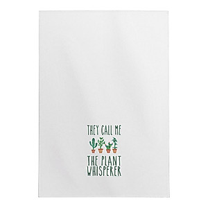 Funny Gardening Gifts They Call Me The Plant Whisperer Plant Gifts Cacti Decor Kitchen Dish Towel