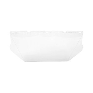 MSA Safety 10115840 V-GardClear Polycarbonate Faceshield, 8" x 17" x 0.06" Size