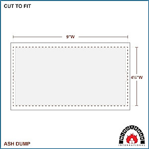 Minuteman International Cast Iron Ash Dump, Black