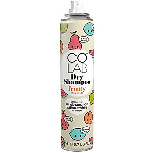 Colab Sheer & Invisible Dry Shampoo New York 6.76 Ounce Fruity (200ml)