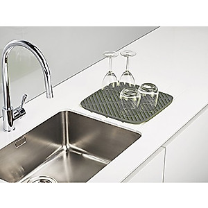 Joseph Joseph Flume Folding Draining Mat, Gray, Large