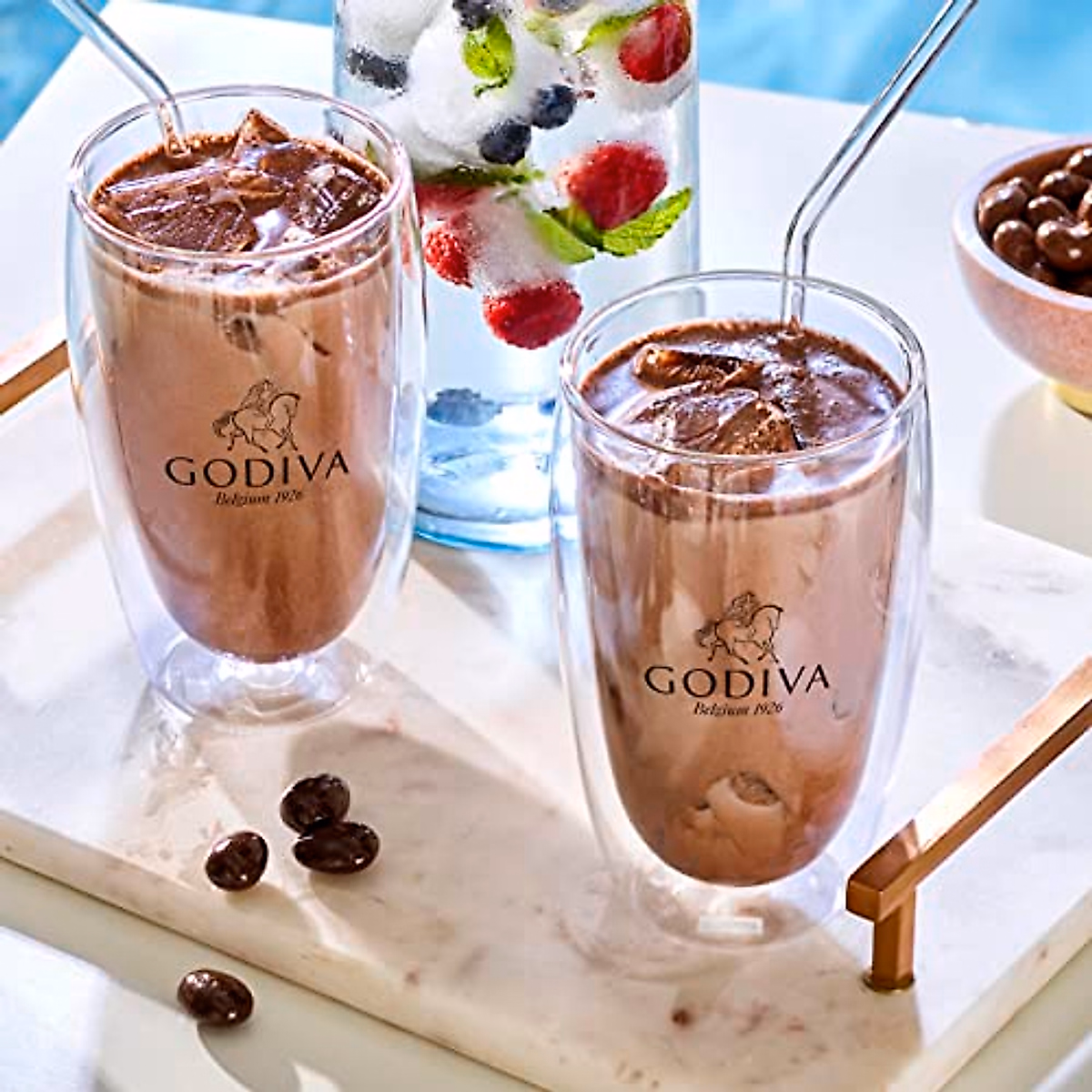 Godiva Chocolatier Hot Cocoa Canister, Dark Chocolate, 14.5 Ounce