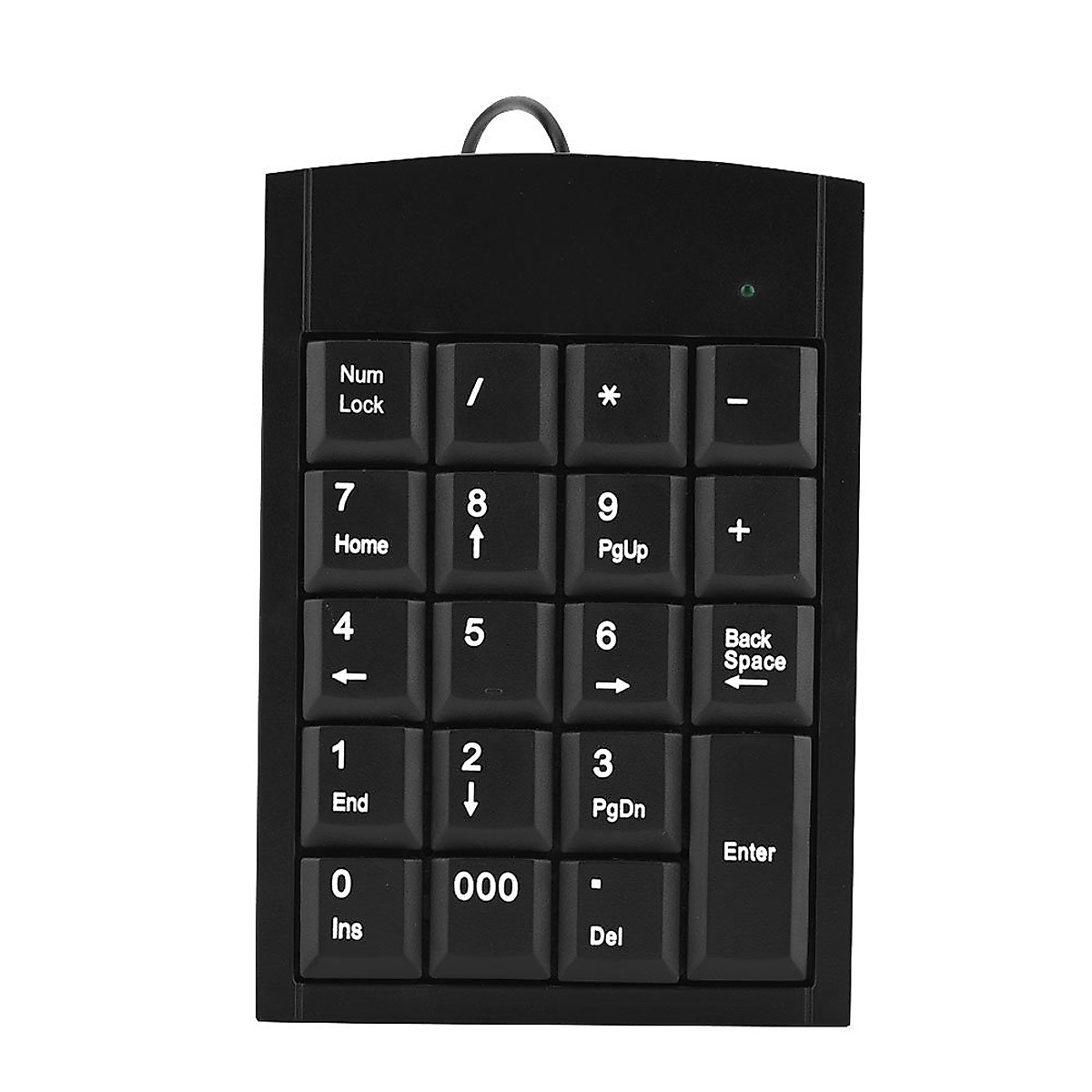 Mechanical Keyboard, Ergonomic Keyboard, Portable Mini USB Numeric Keypad Number Keyboard for Laptop, Gaming Keyboard