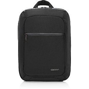 Cocoon MCP3401BK Slim 15" Backpack with Built-in Grid-IT!® Accessory Organizer (Black)
