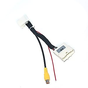 Car Rear View Backup Reverse Camera Adapter RCA Cable for Toyota Land Cruiser Prado 150 LC150 200 LC200 Original Factory Screen