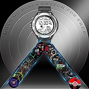 Desong Smart Watch with Earbuds, 3 in 1 Round Fitness Tracker,1.28inch Smartwatch for Men,Answer/Make Call,Recording,Sleep Monitor,Sports Smart Watch Long Time Standby