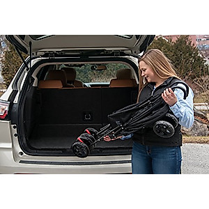 Pet Gear Travel Lite Plus Stroller, Compact, Easy Fold, No Assembly Required, Large Wheels for Cats and Dogs up to 15 pounds, 3 Colors