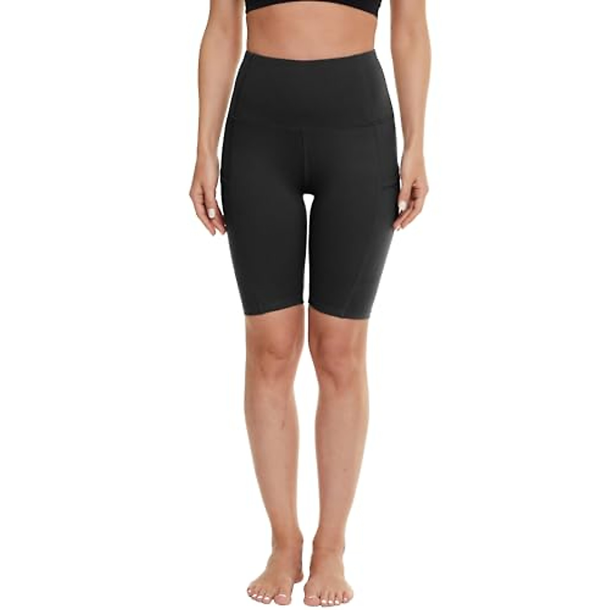 NexiEpoch Workout Shorts Women - High Waist Biker Shorts Tummy Control Gym Spandex Shorts for Yoga Athletic Running